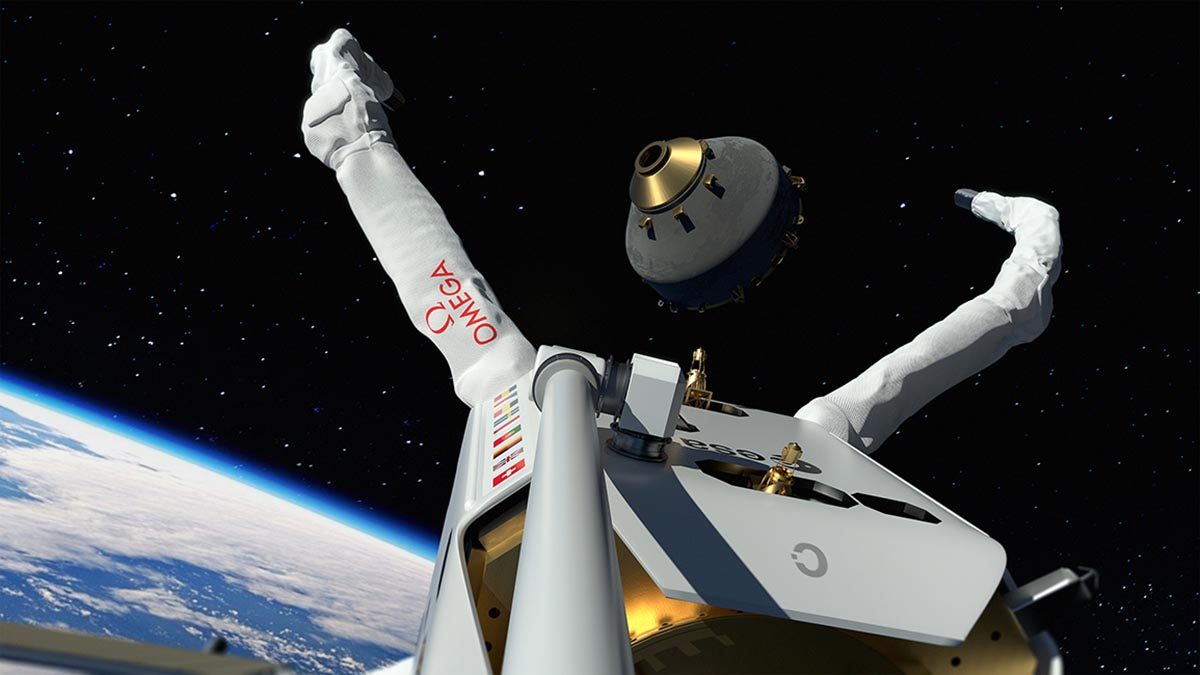 Return To Space: OMEGA Joins Satellite Clean-Up Mission | Omega