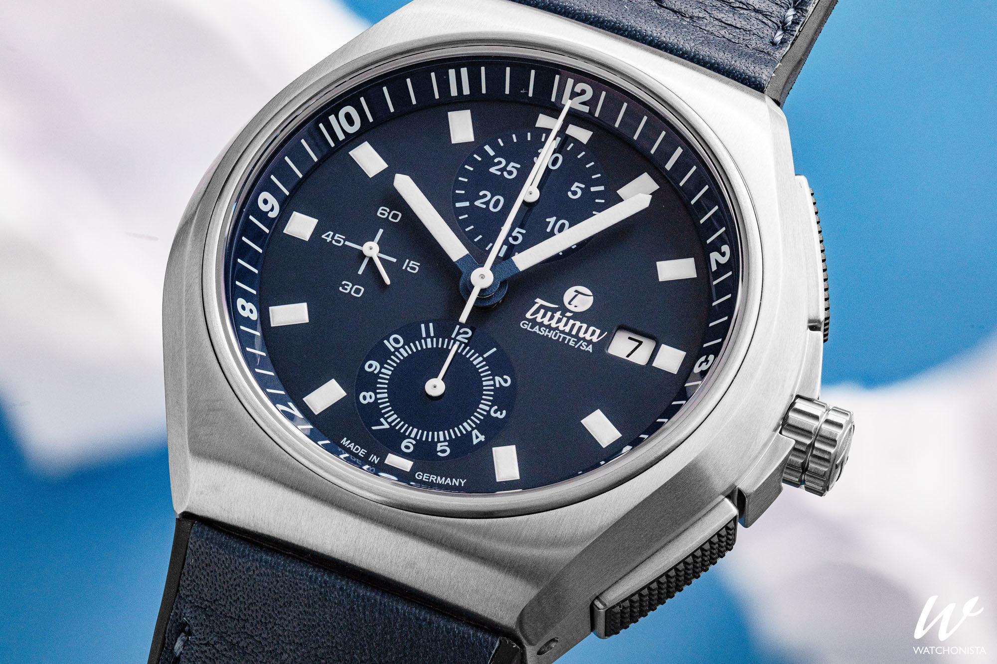Taking Flight With The Tutima M2 Coastline Chronograph | Watchonista
