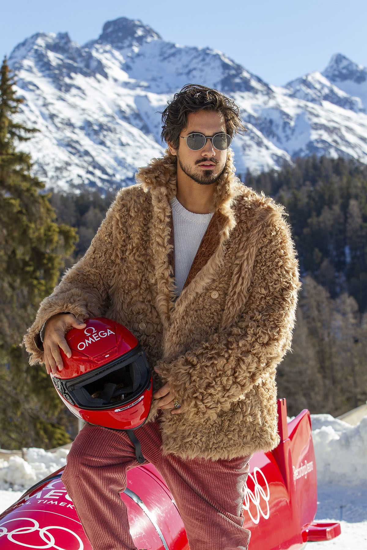 Stars Join OMEGA At The Olympia Bob Run In St. Moritz | Omega