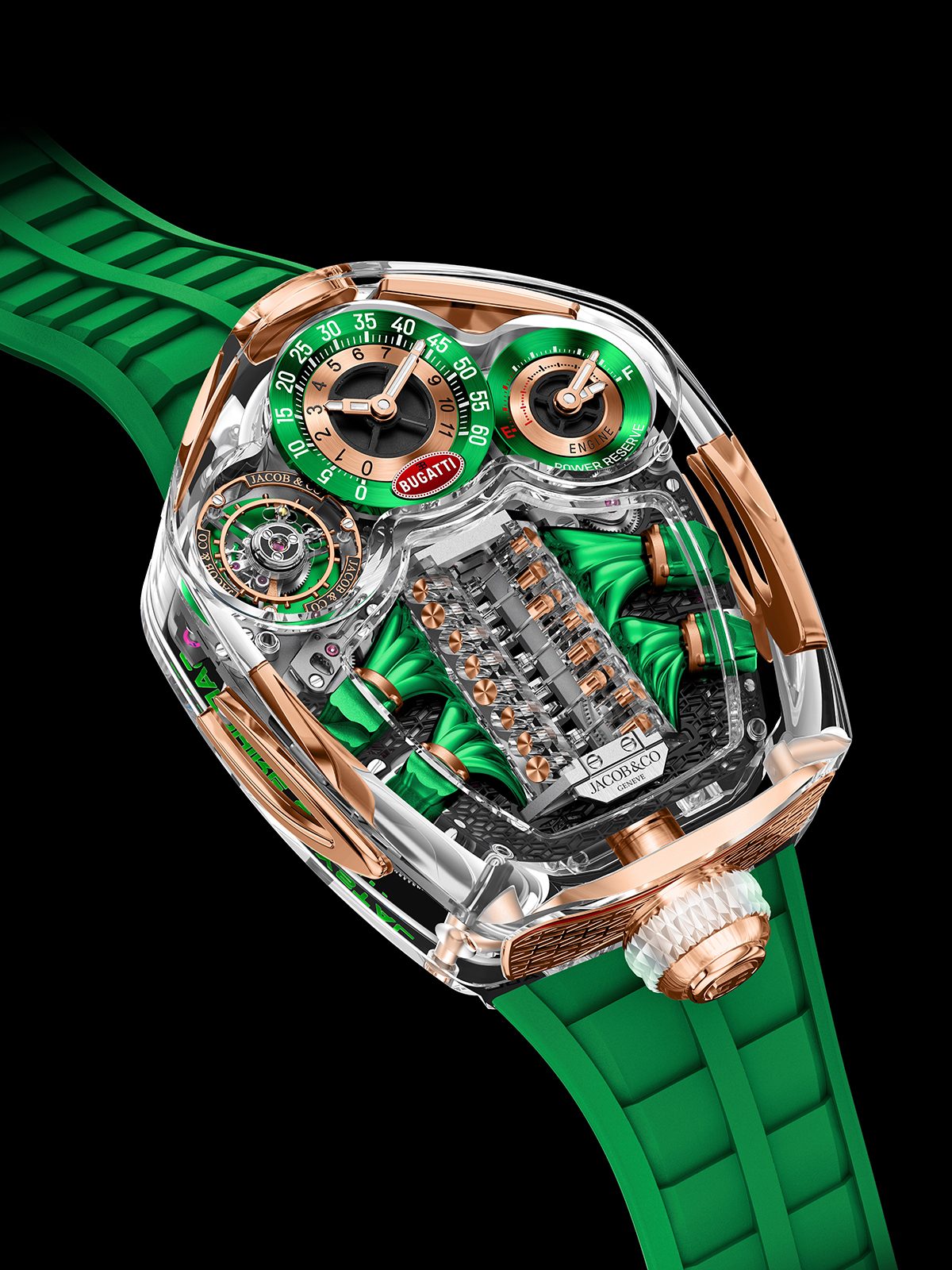 The Jacob & Co. x Bugatti Collaboration Roars with Two New Tourbillon ...