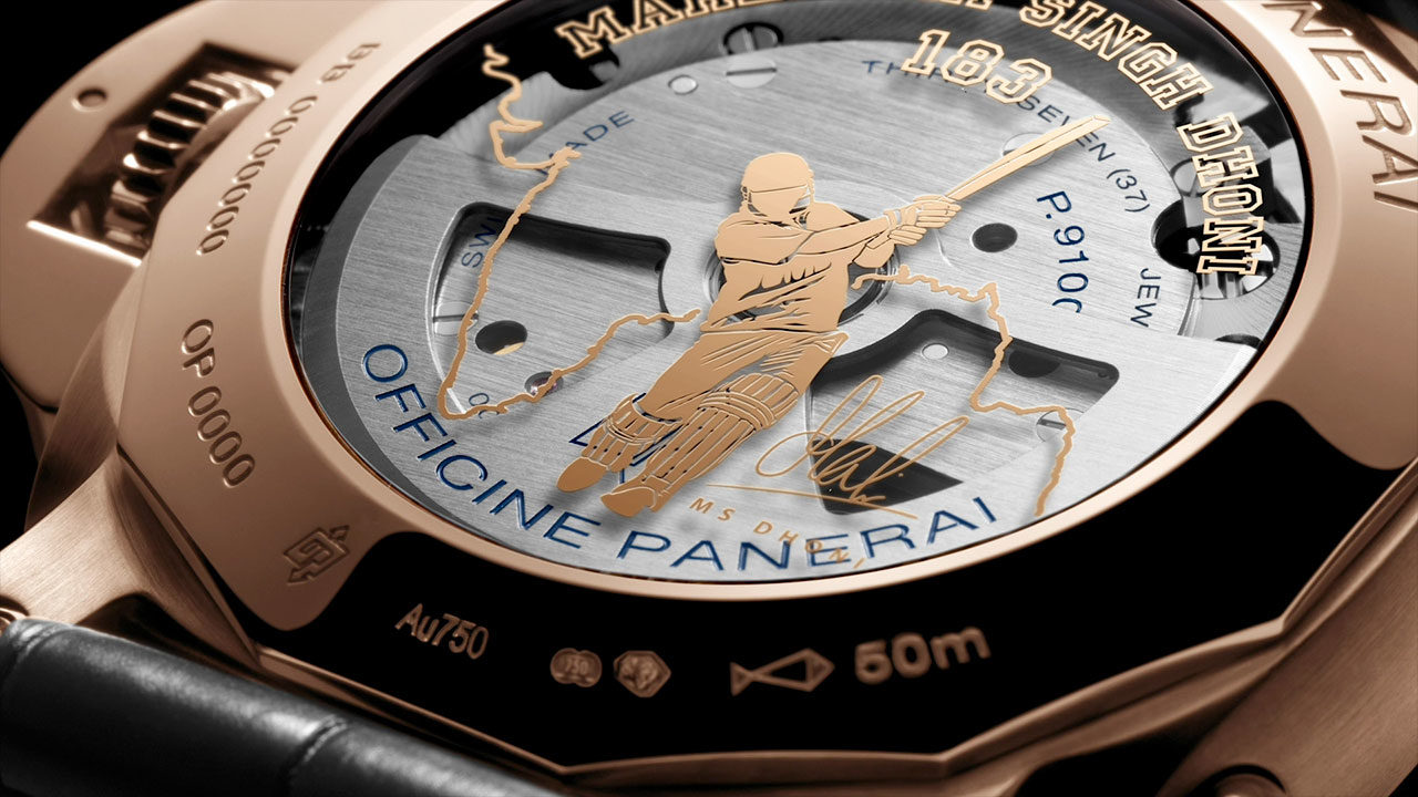 Mahendra Singh Dhoni New Panerai Brand Ambassador For India | Panerai