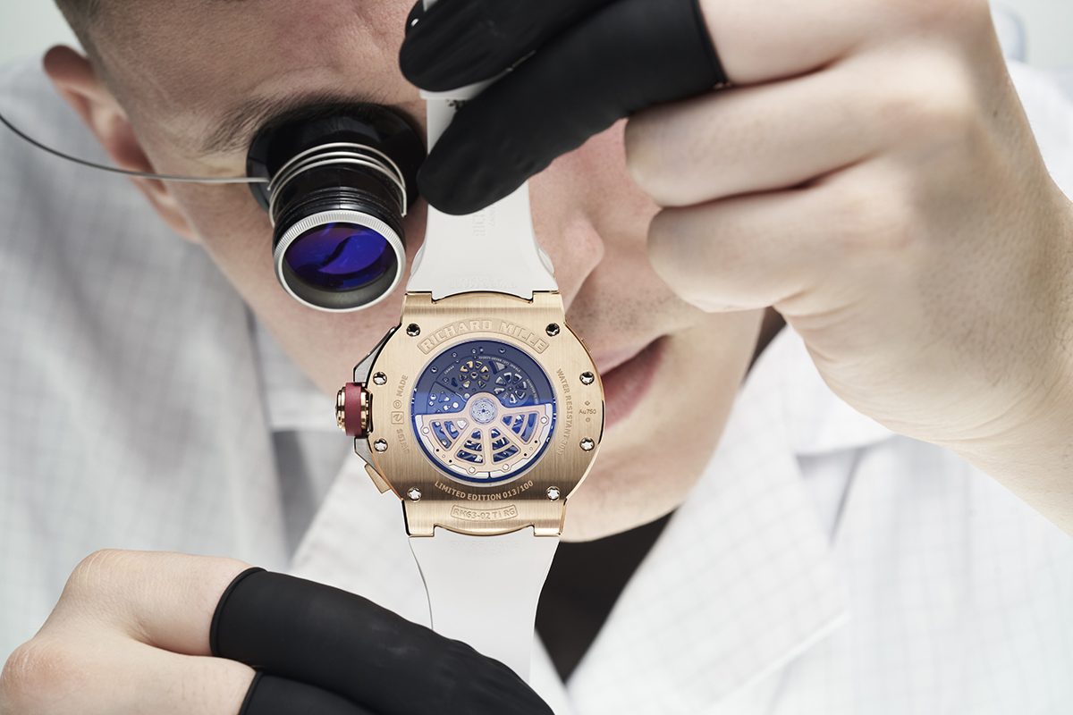 The Richard Mille RM 63-02 Automatic Worldtimer Brings a Golden World ...