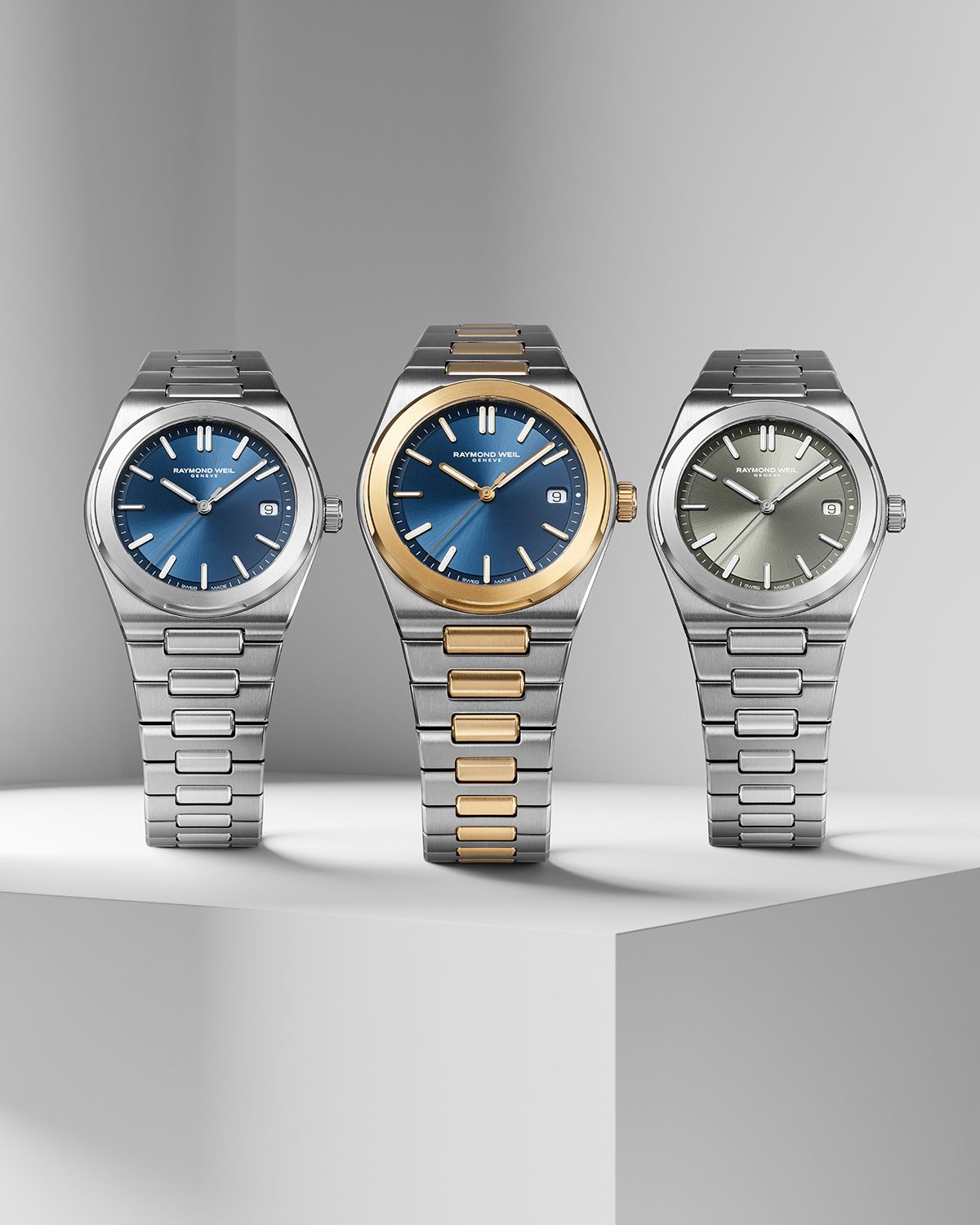 Raymond Weil A.R.T. Collection: The Brand’s First Integrated-Bracelet ...