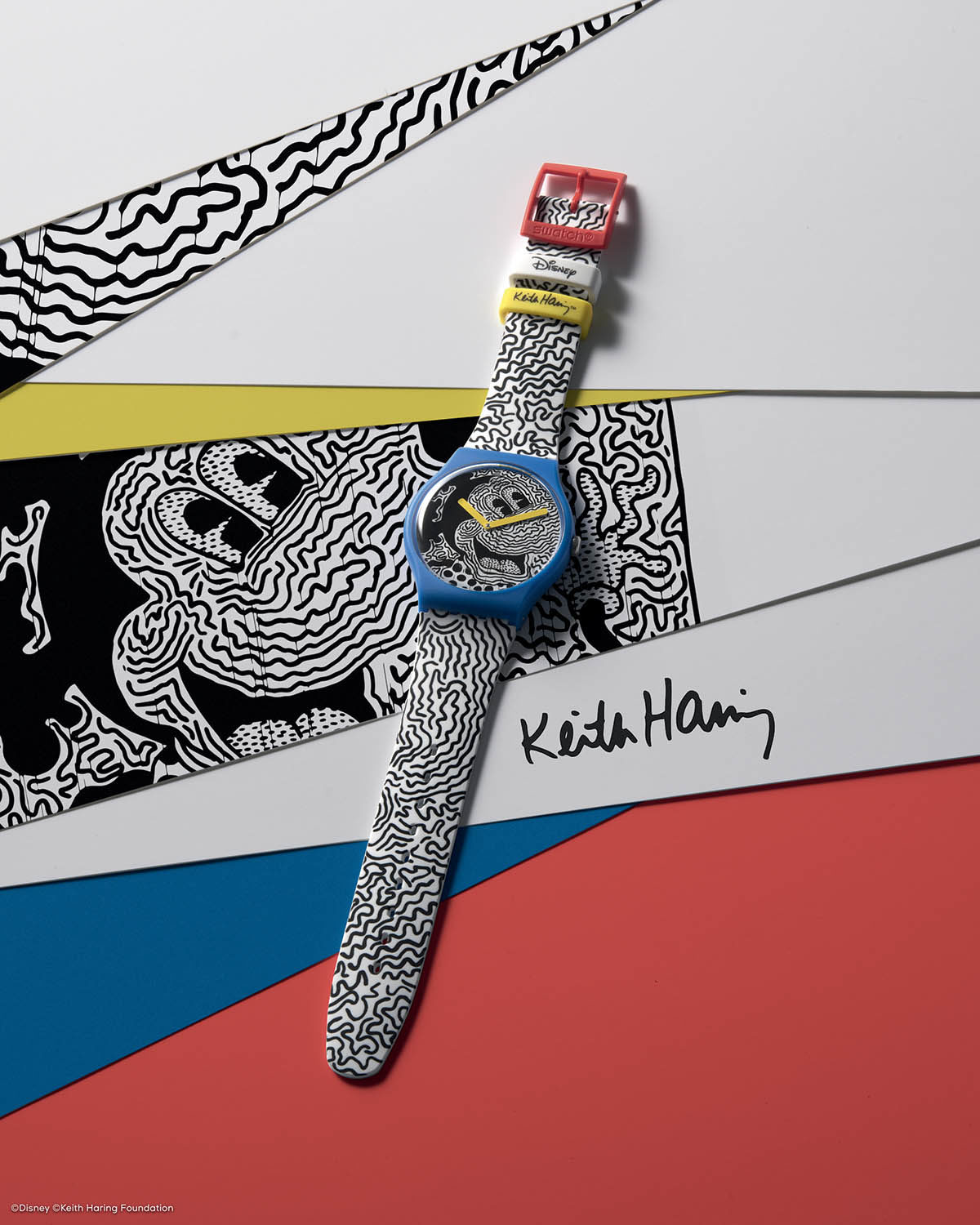 A Sneak Peek At Swatch’s New Keith Haring Collaboration | Watchonista