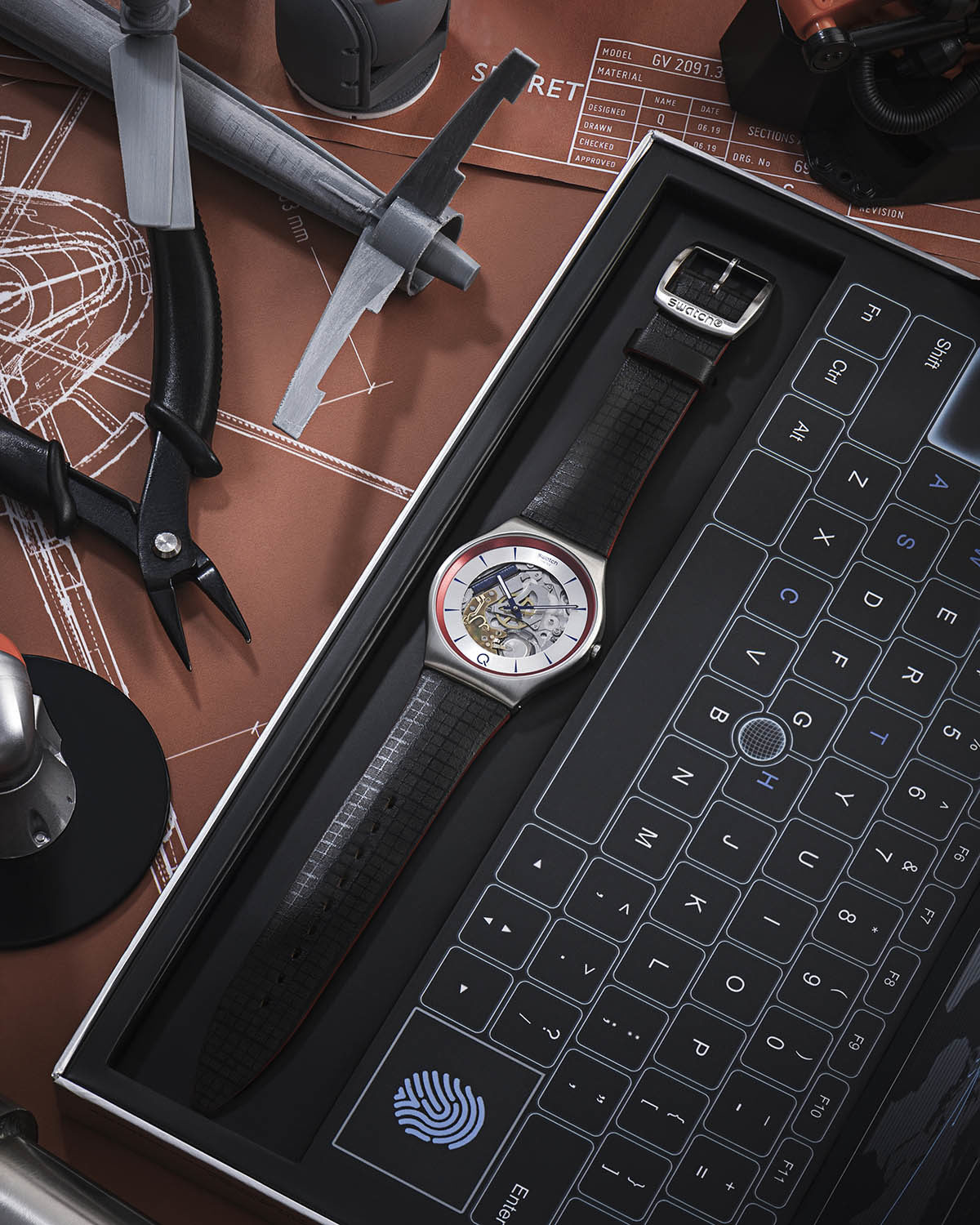 A Closer Look At The New Swatch X 007 ²Q | Watchonista