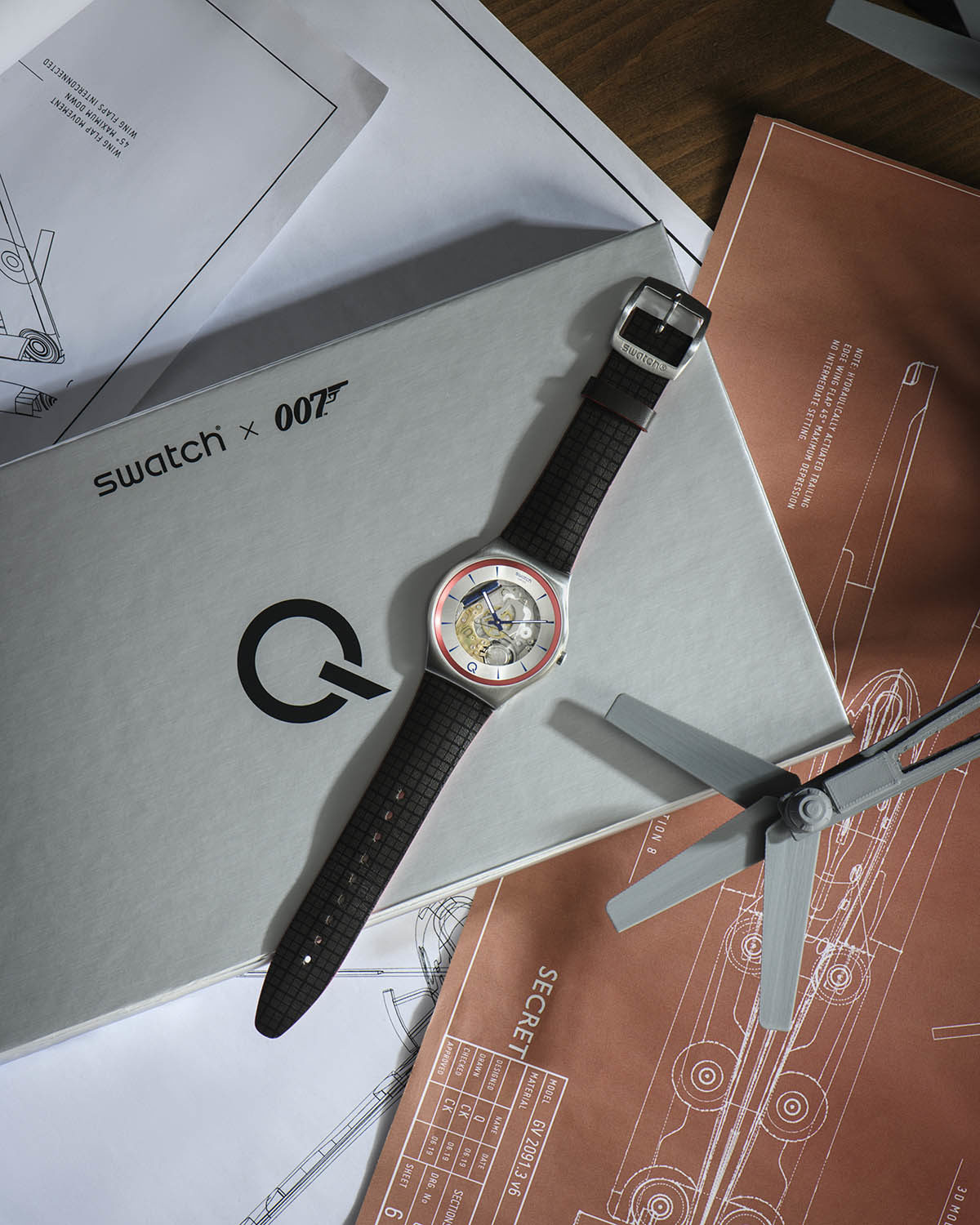 A Closer Look At The New Swatch X 007 ²Q | Watchonista