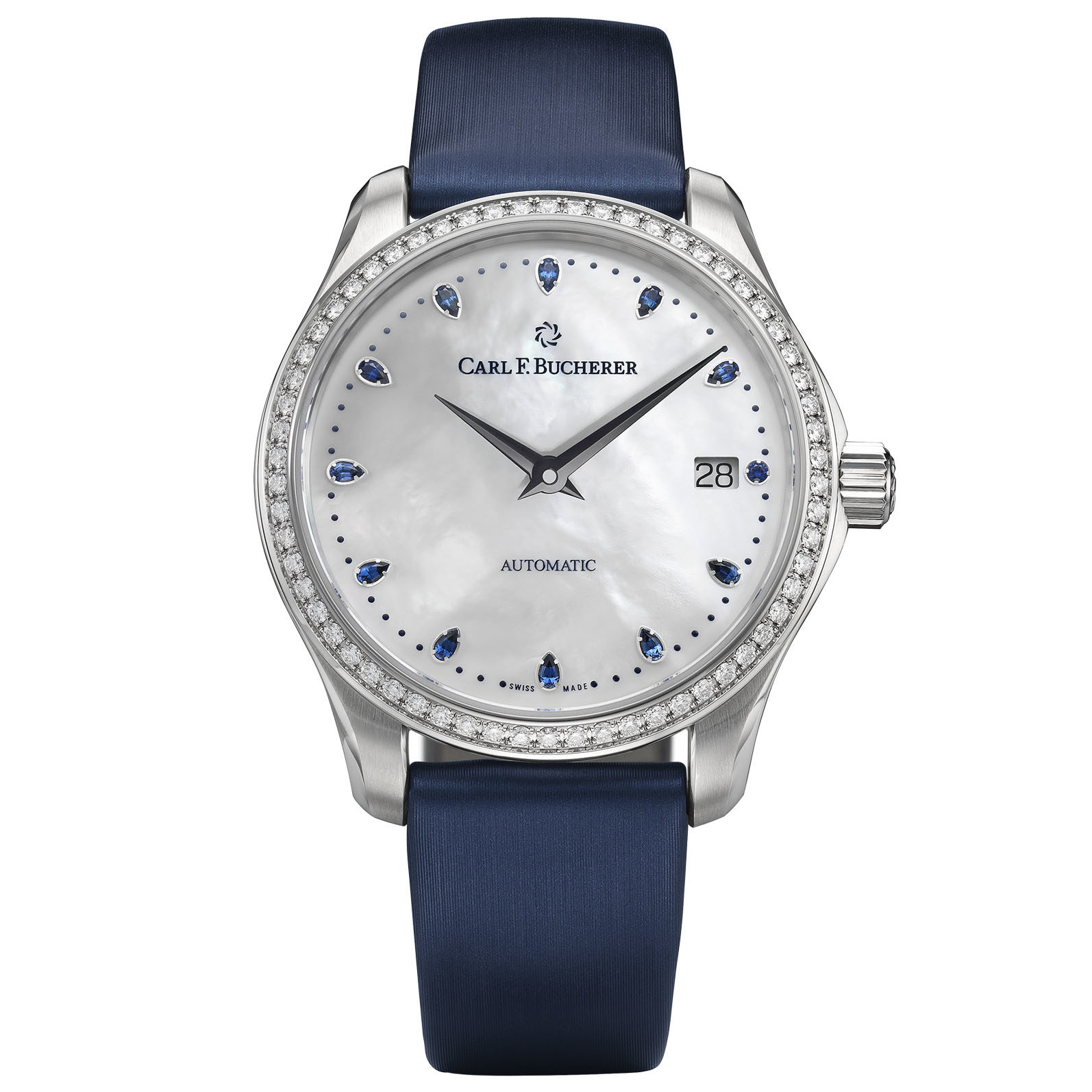 Carl F. Bucherer Manero AutoDate Bucherer Blue Editions | Watchonista