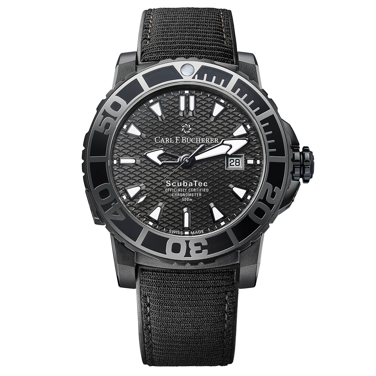 Carl F. Bucherer Patravi ScubaTec Black | Watchonista Carl F. Bucherer Patravi ScubaTec Black | Watchonista