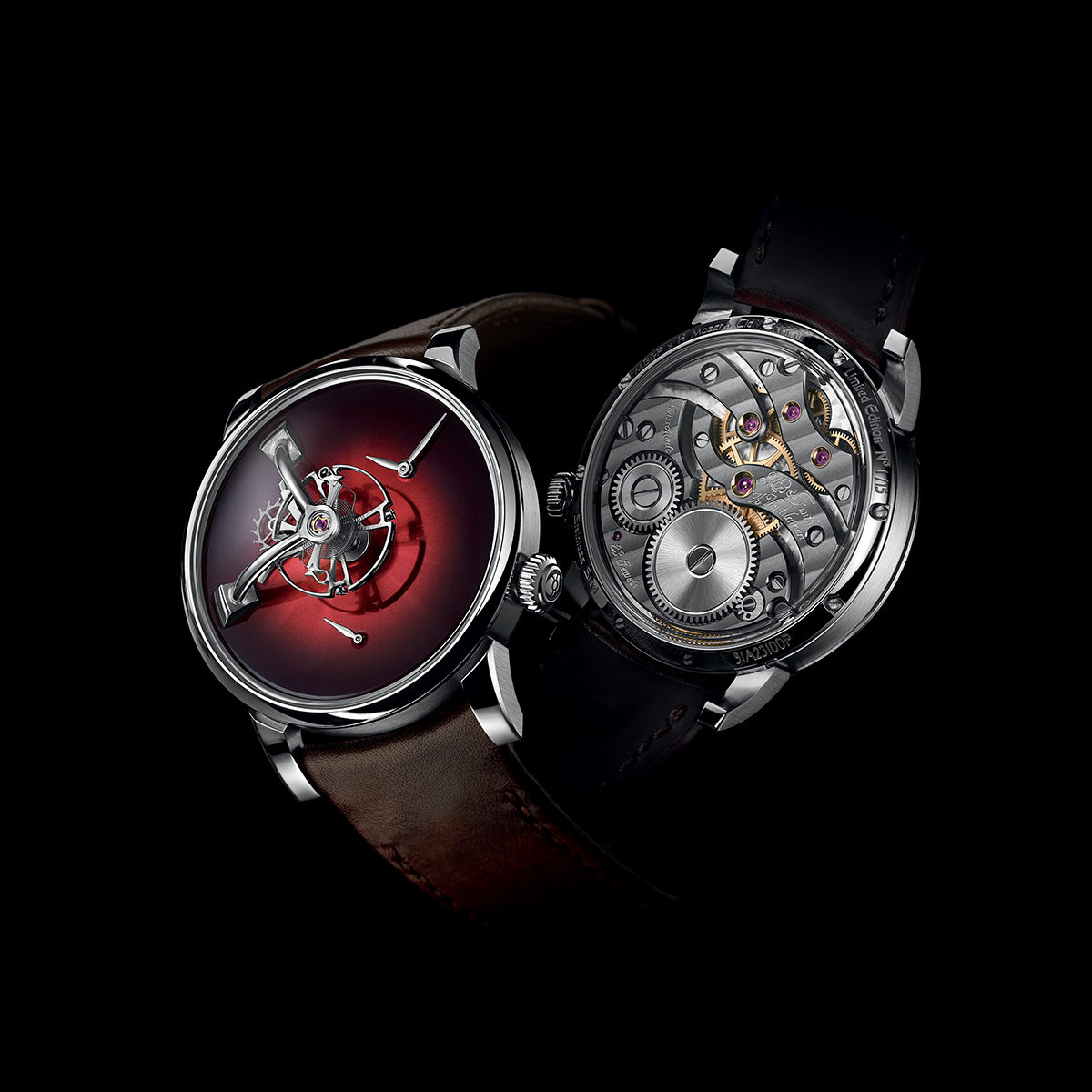 MB&F Legacy Machine 101 MB&F x H. Moser Red | Watchonista