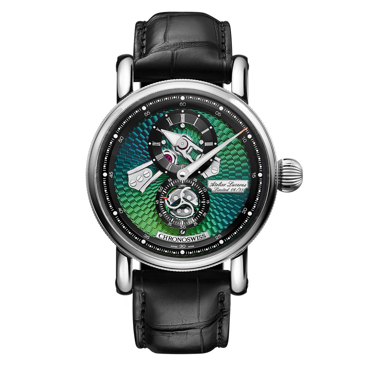 Chronoswiss Flying Regulator Open Gear “The Ocean” Limited Edition | Watchonista