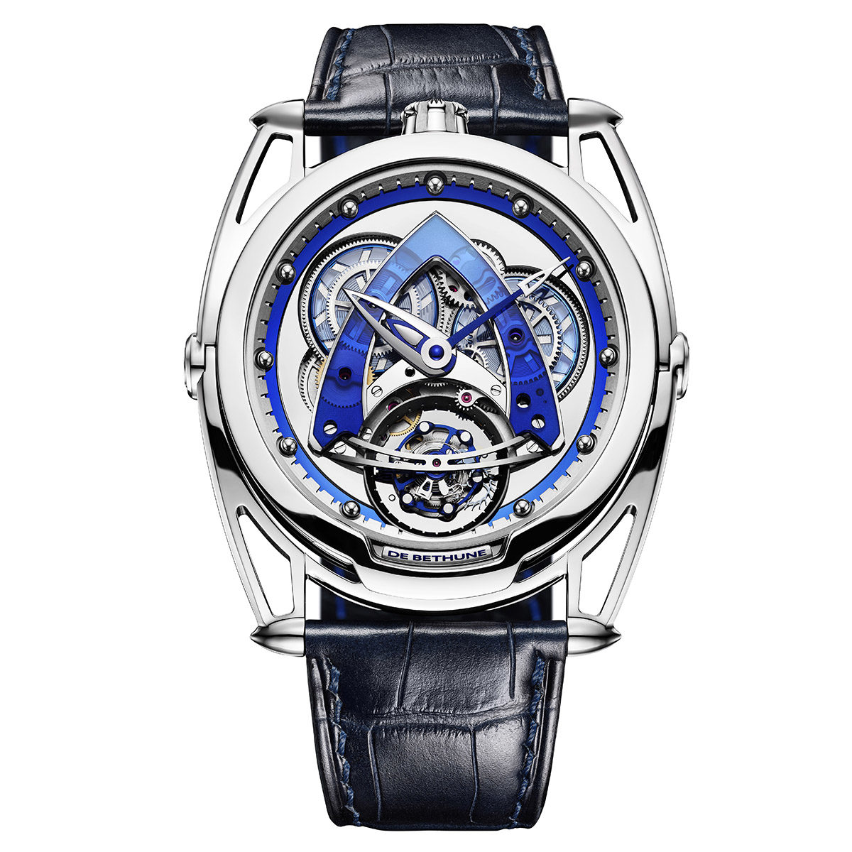 De Bethune DB28 Steel Wheels Sapphire Tourbillon | Watchonista
