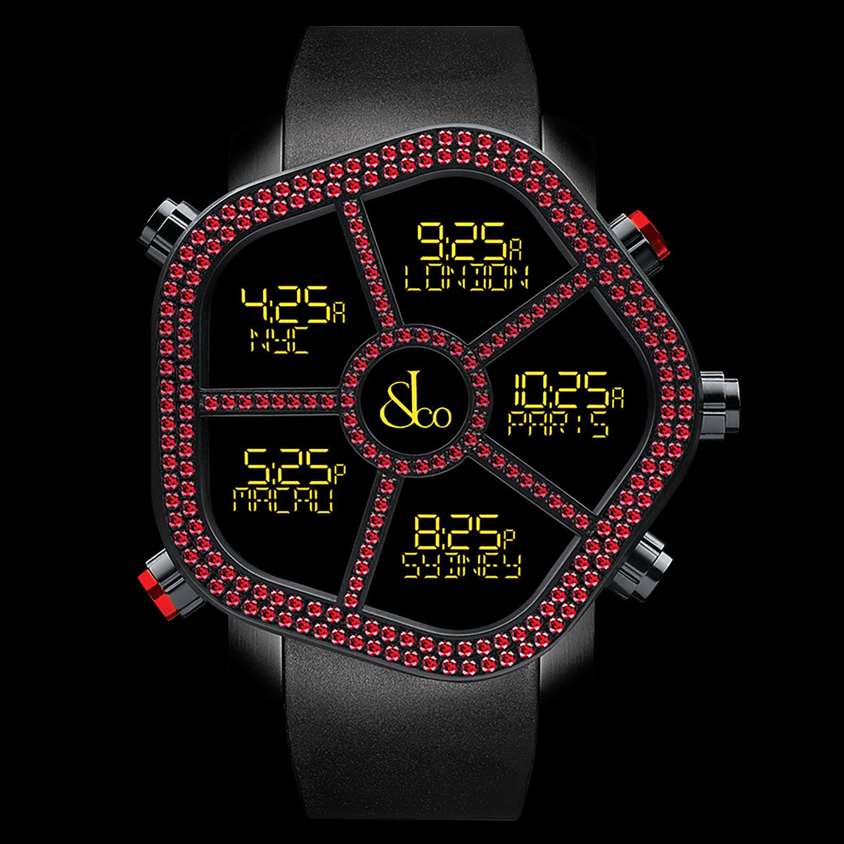 Jacob & Co. Ghost Red Gems Bezel | Jacob & Co.