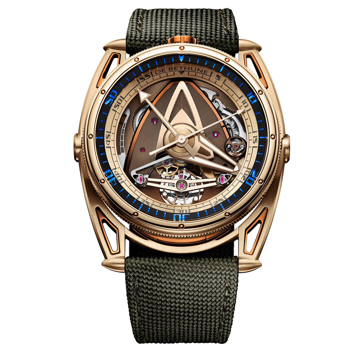 De Bethune DB28GS Grand Bleu « Yellow Submarine » | Watchonista