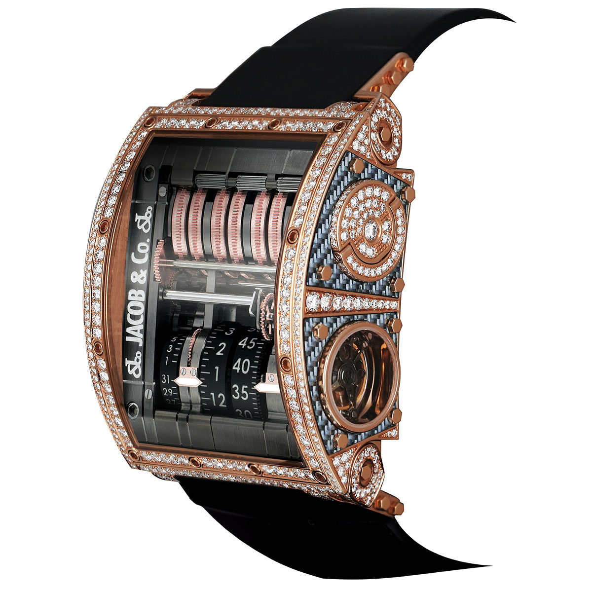 Jacob & Co. Quenttin Tourbillon Pave | Jacob & Co.