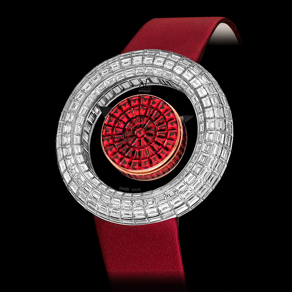 Jacob & Co. Mystery Baguette Rubies – 44mm | Jacob & Co.