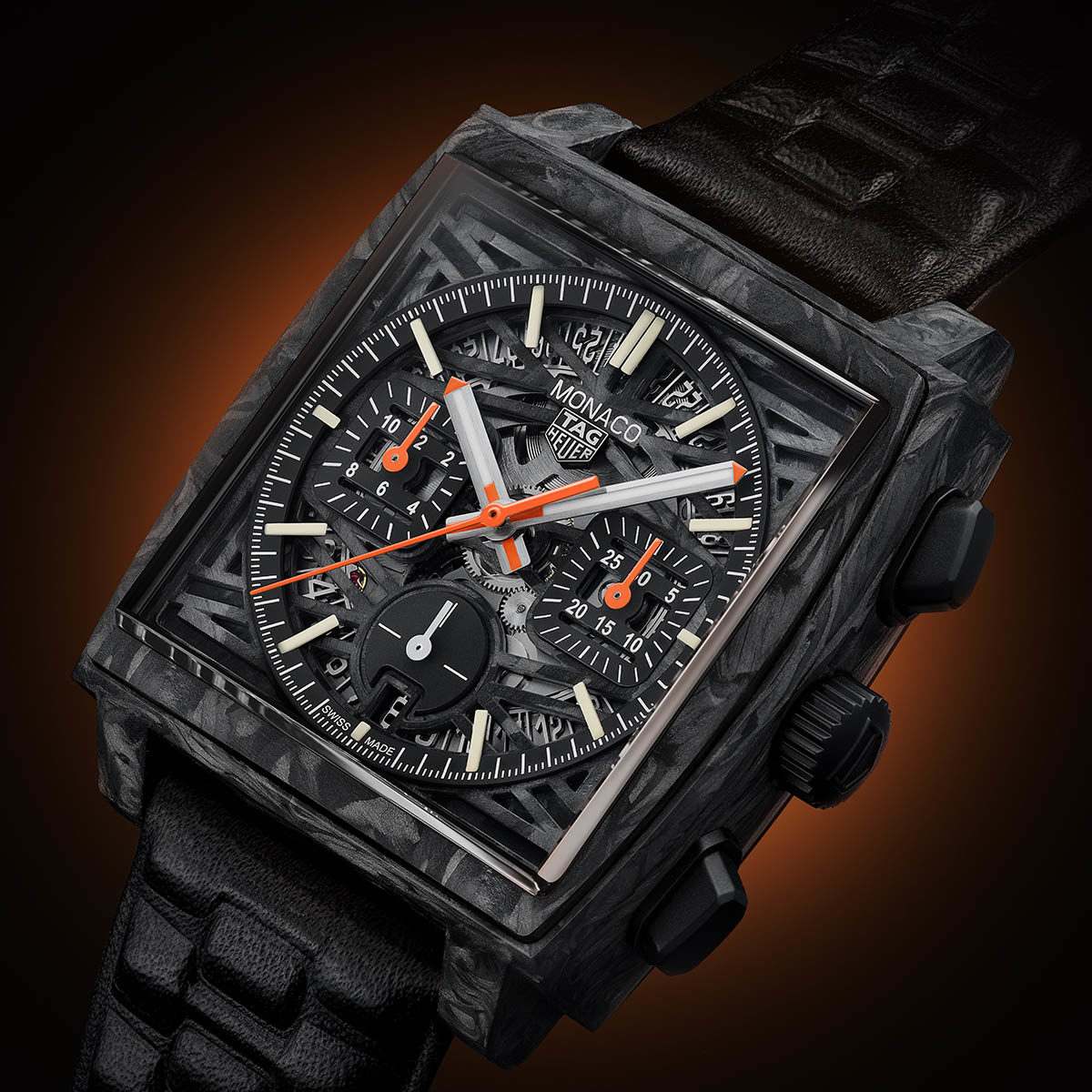 TAG Heuer Monaco Carbon Only Watch | Watchonista