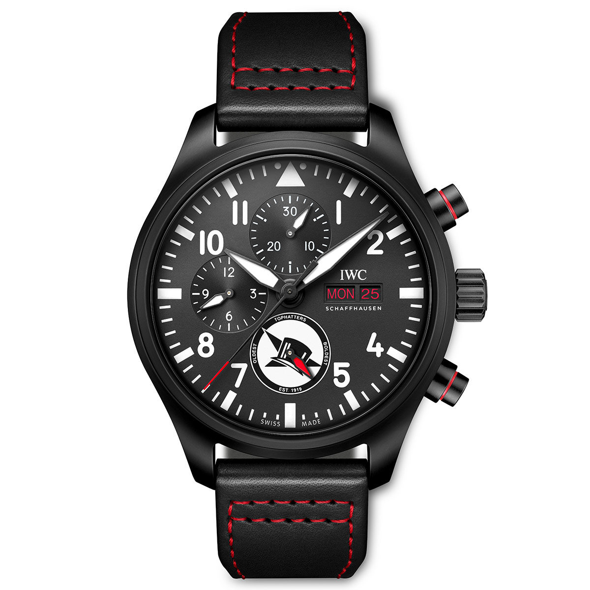 IWC Schaffhausen Pilot's Watch Chronograph Edition "Tophatters ...