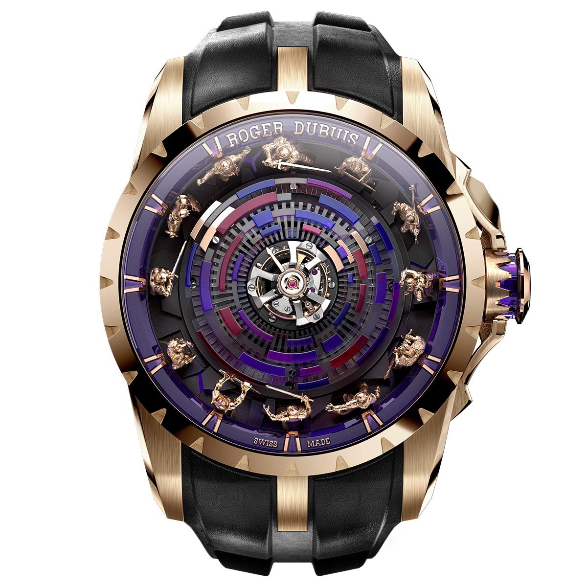 Roger Dubuis Knights of the Round Table Monotourbillon Pink Gold ...
