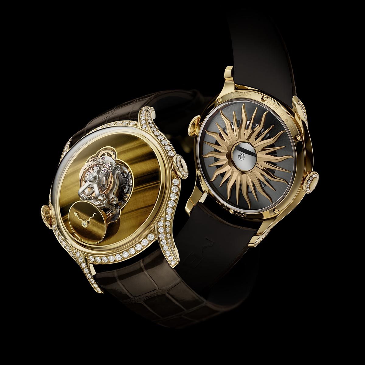 MB&F Legacy Machine Flying T Tiger Eye | Watchonista
