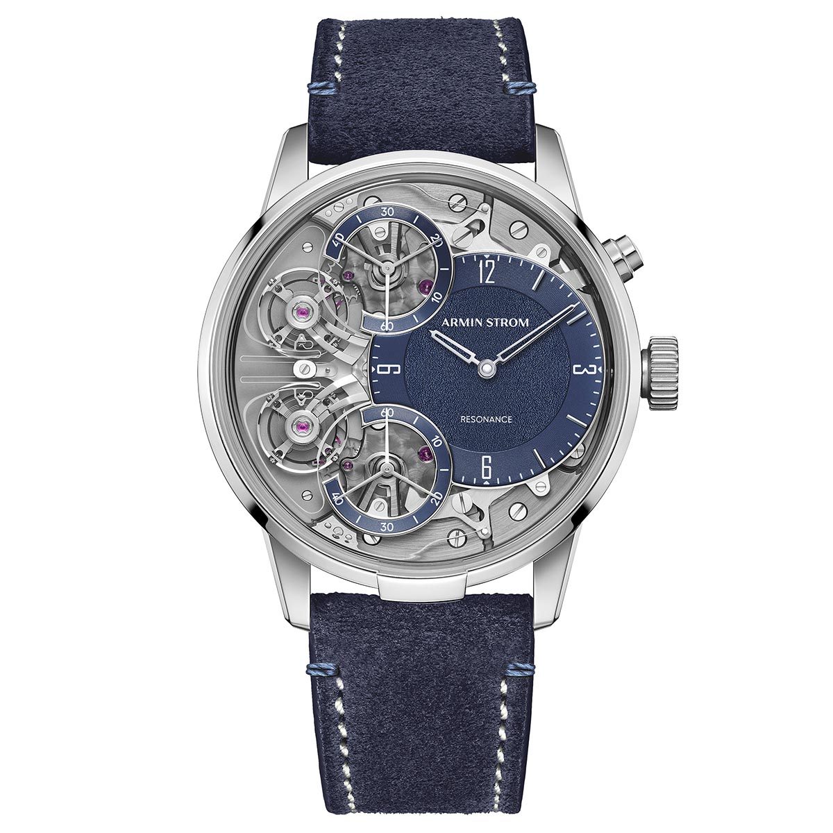 Armin Strom Mirrored Force Resonance Manufacture Edition Blue | Armin Strom