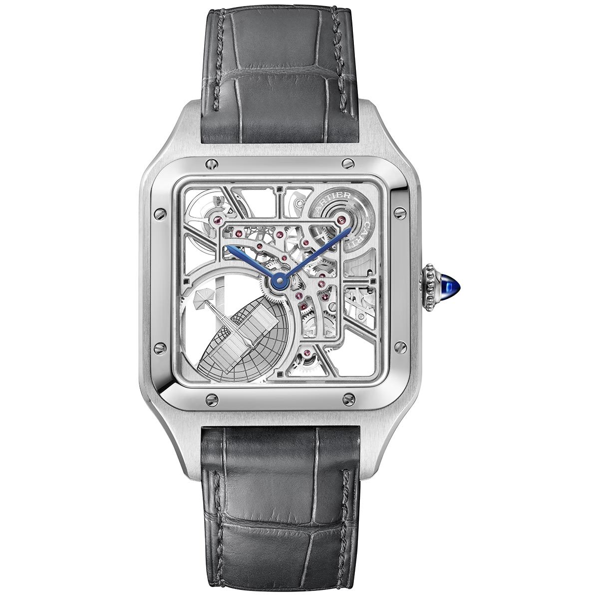 Cartier Santos-Dumont Squelette Micro-Rotor | Watchonista