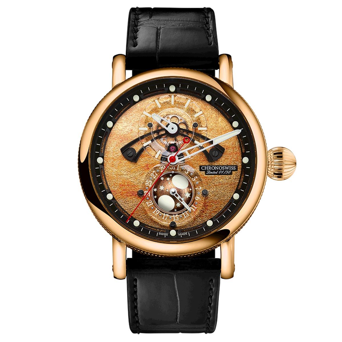 Chronoswiss Space Timer Jupiter Gold | Watchonista