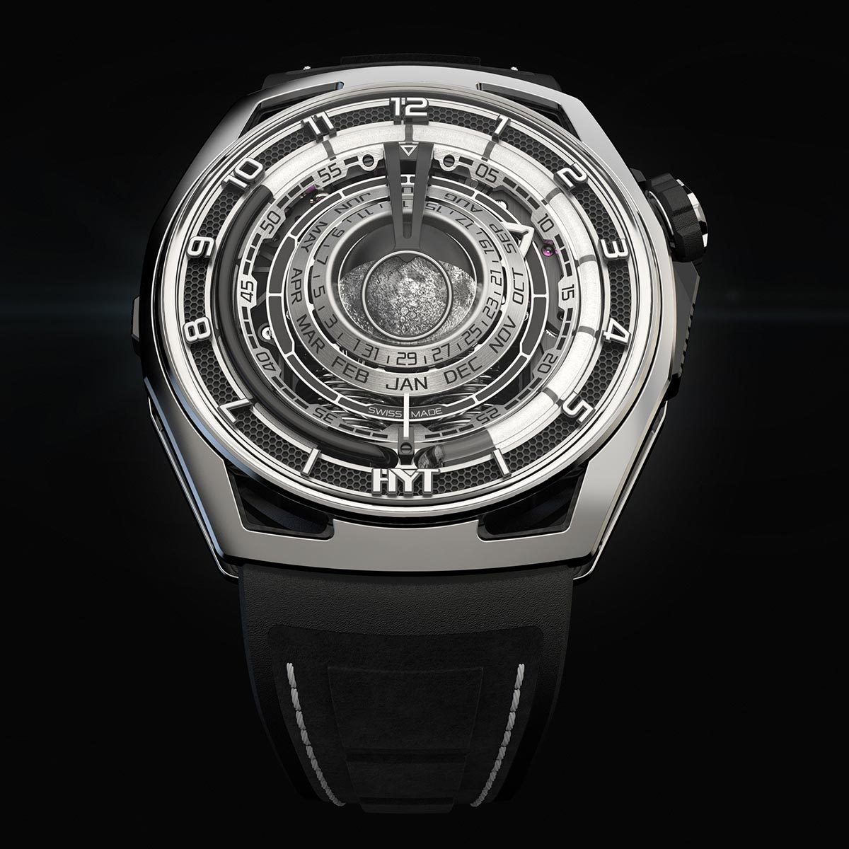 HYT Moon Runner Grey Ghost | Watchonista