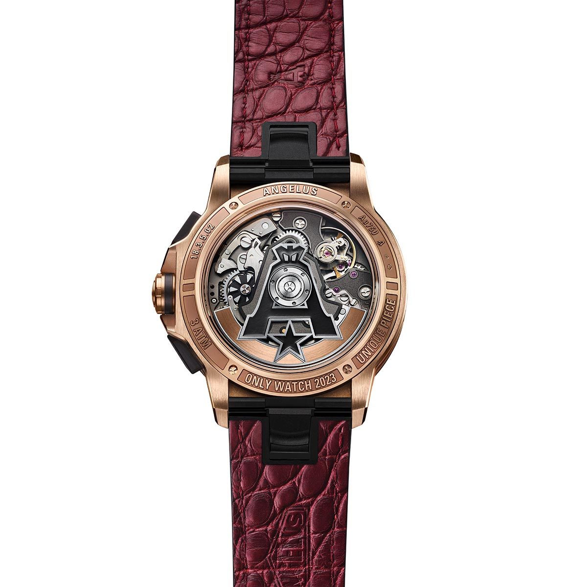 Angelus Chronodate Gold x Château Angelus | Watchonista