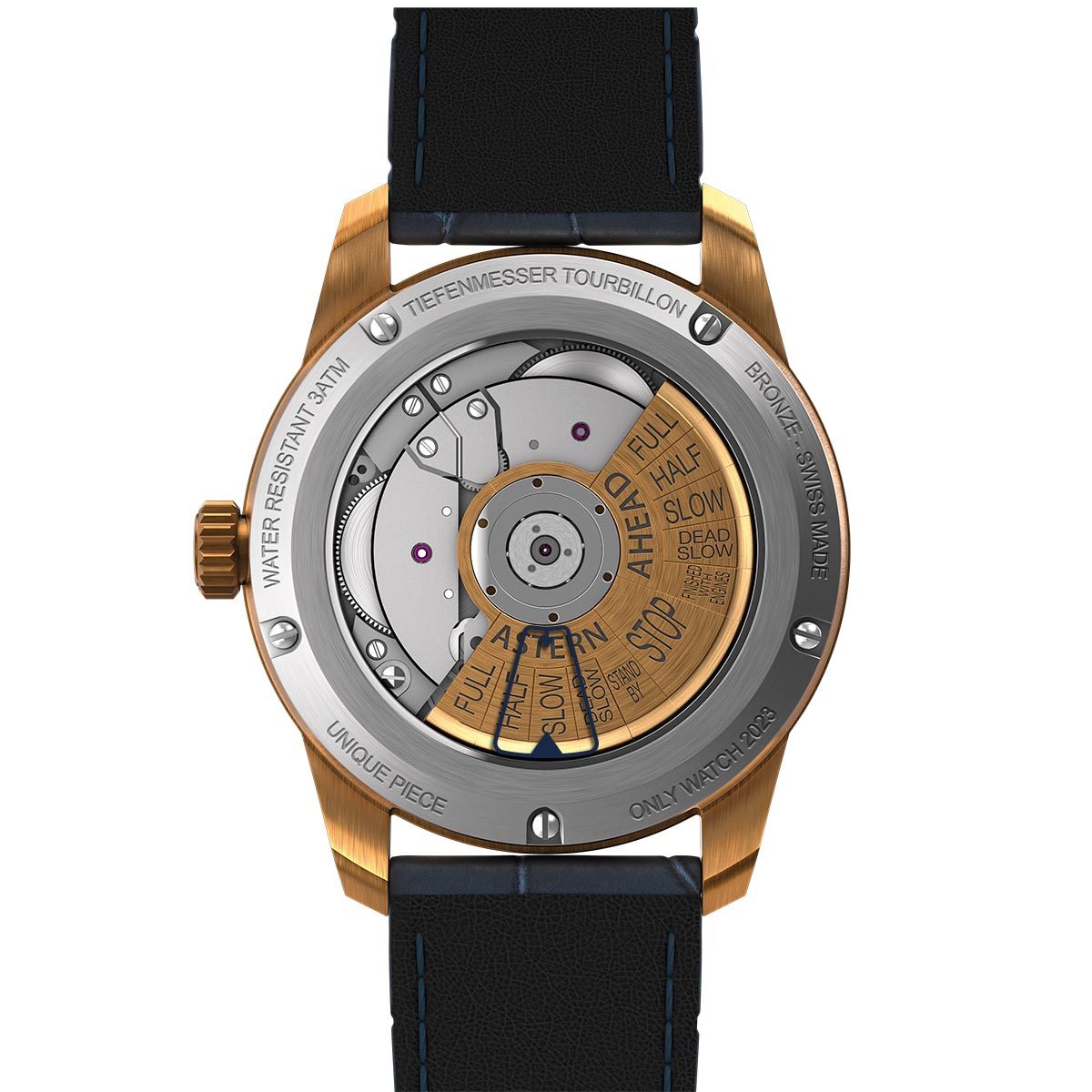 Reservoir x Telos Watch Edition Only Watch 2023 Tiefenmesser Tourbillon ...