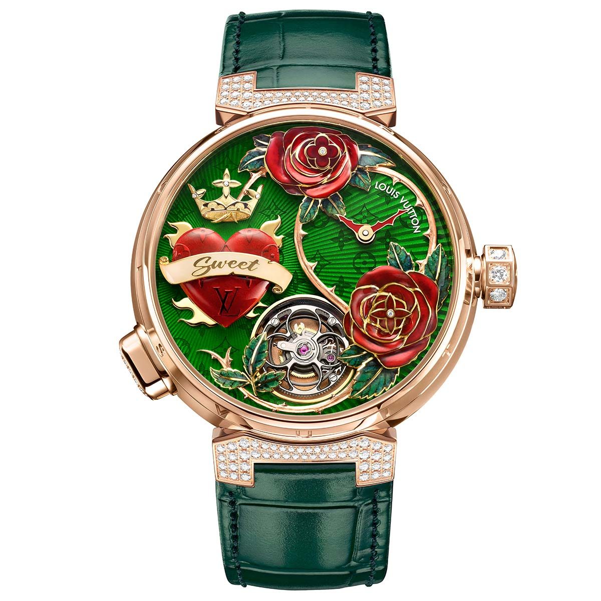 Louis Vuitton Tambour Fiery Heart Automata | Watchonista