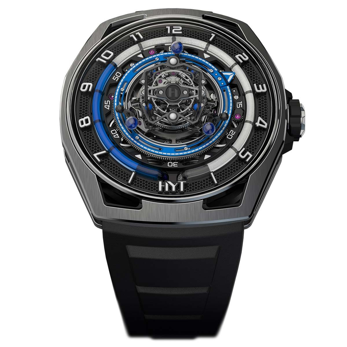 HYT Conical Tourbillon Titanium Blue | Watchonista