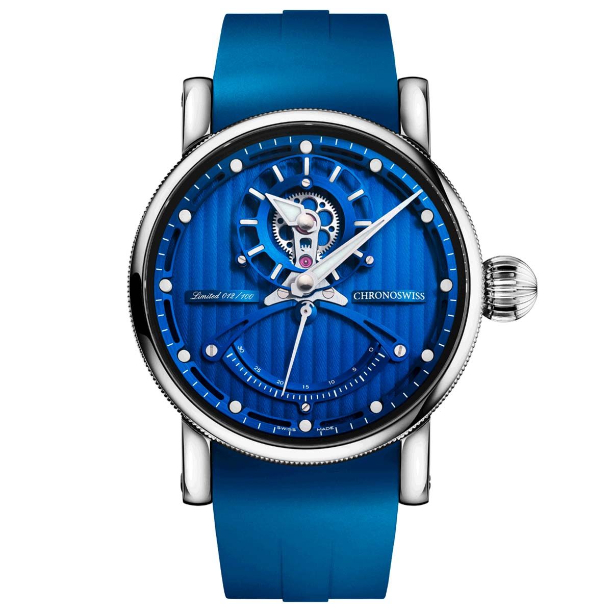 Chronoswiss ReSec Vertical Blue | Watchonista