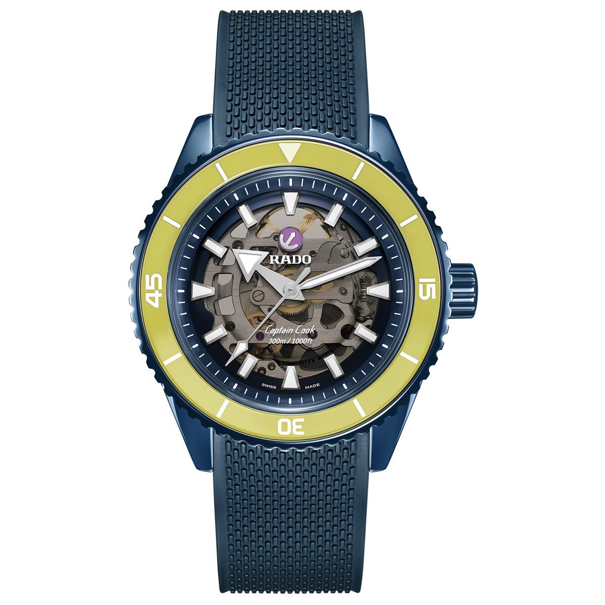 Rado Captain Cook High-Tech Ceramic Skeleton | Watchonista