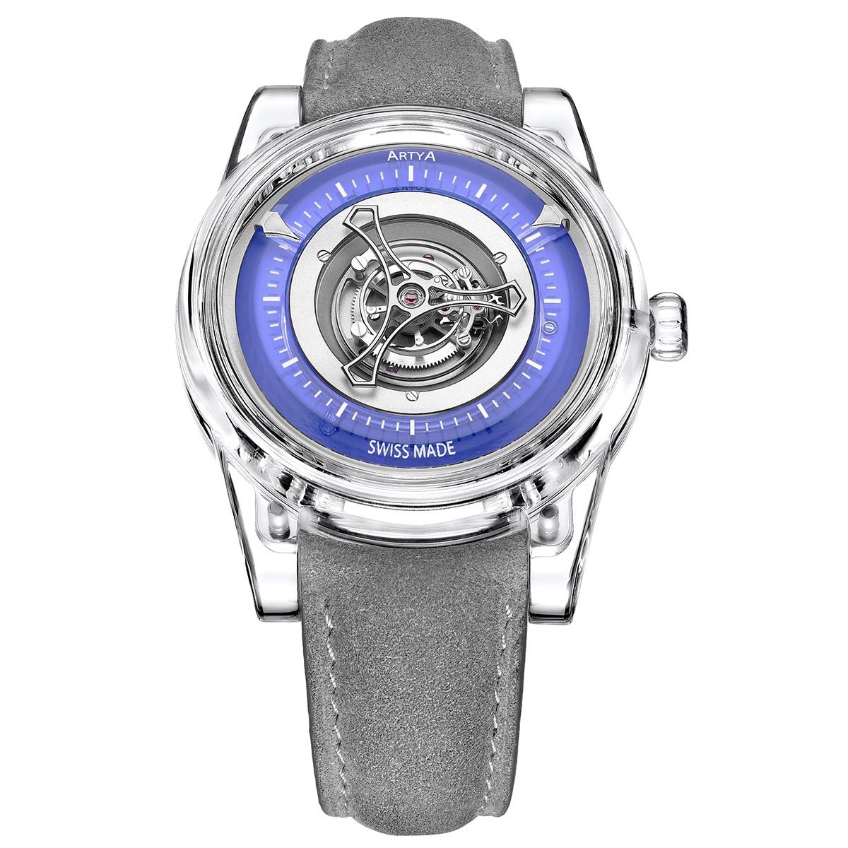 ArtyA Purity Central Tourbillon Blue | Watchonista
