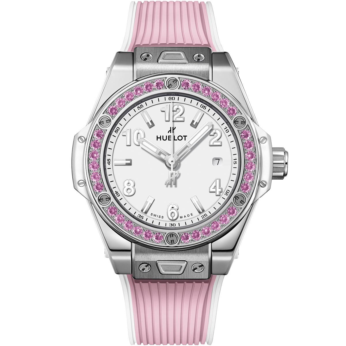 Hublot Big Bang One Click Joyful Steel Pink 33mm | Watchonista