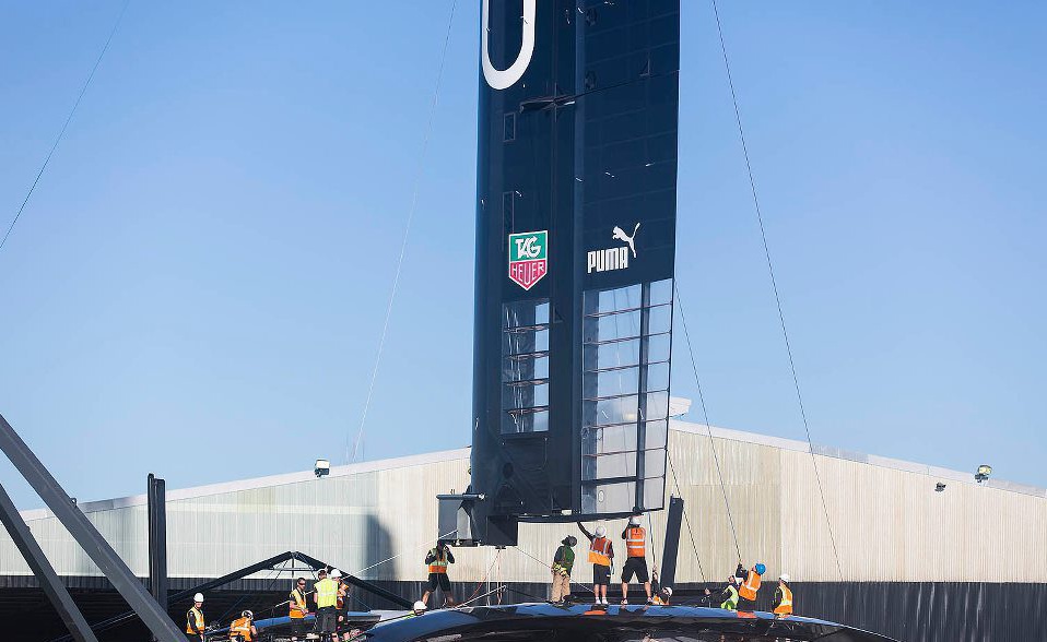 Oracle Team USA unveil their first AC72 Catamaran | Watchonista
