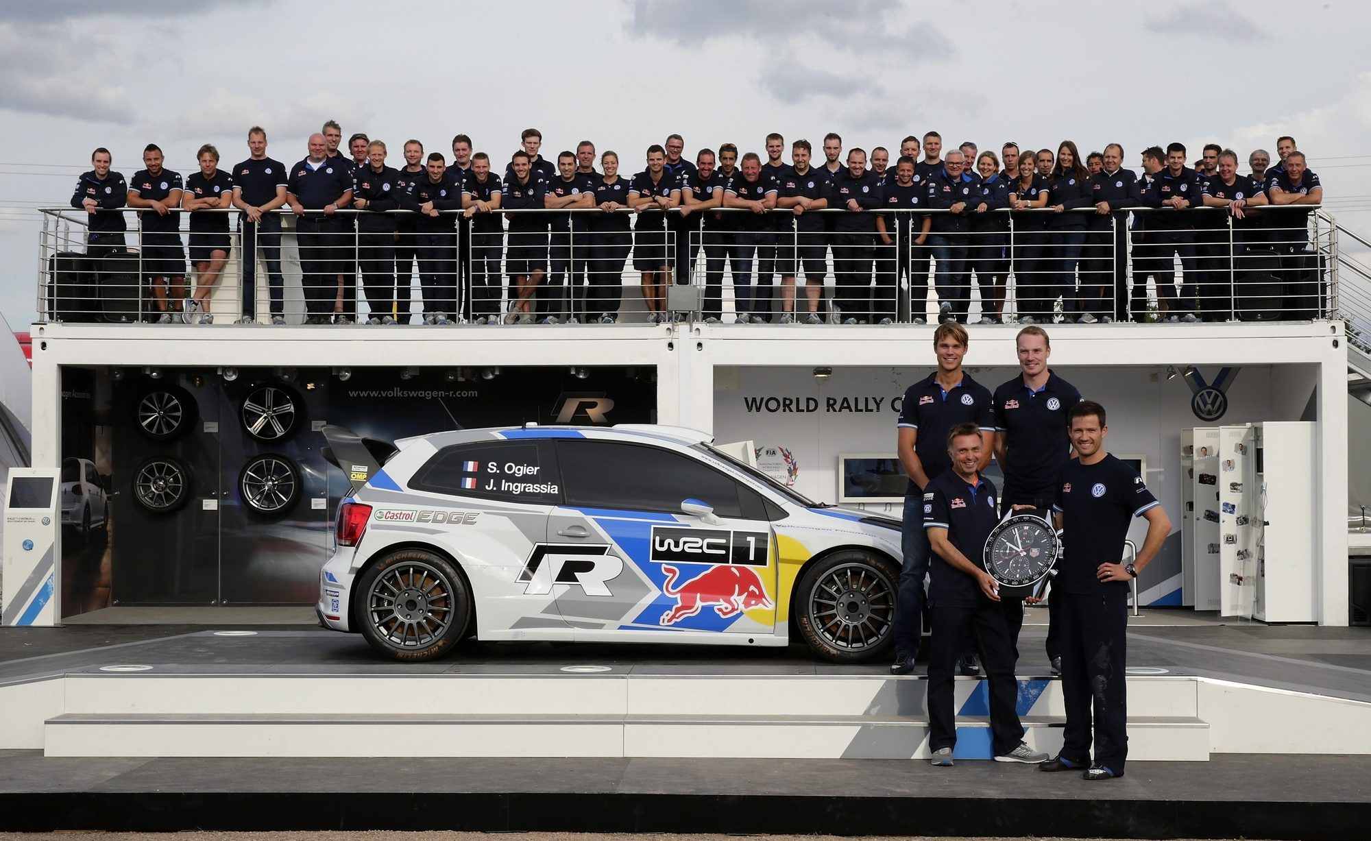 TAG Heuer behind the wheel with Volkswagen Motorsport in WRC | Watchonista