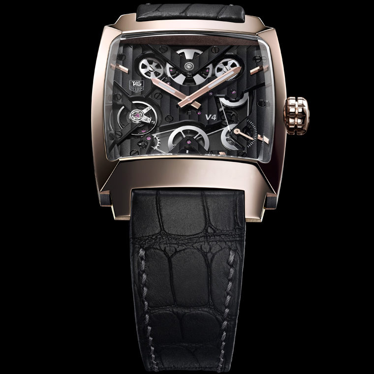 Monaco V4 Rose Gold | Watchonista