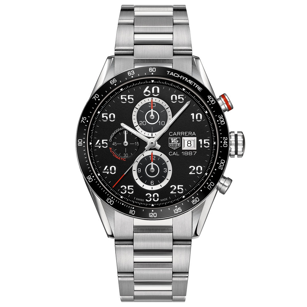 TAG Heuer Carrera Calibre 1887 Automatic Chronograph 43mm | Watchonista
