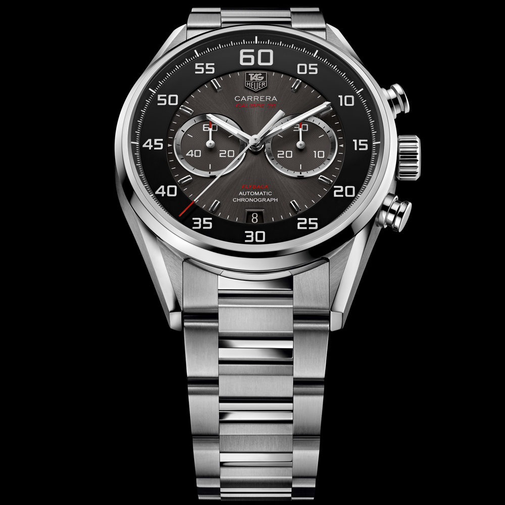 TAG Heuer Carrera Calibre 36 Automatic Flyback Chronograph 43mm ...