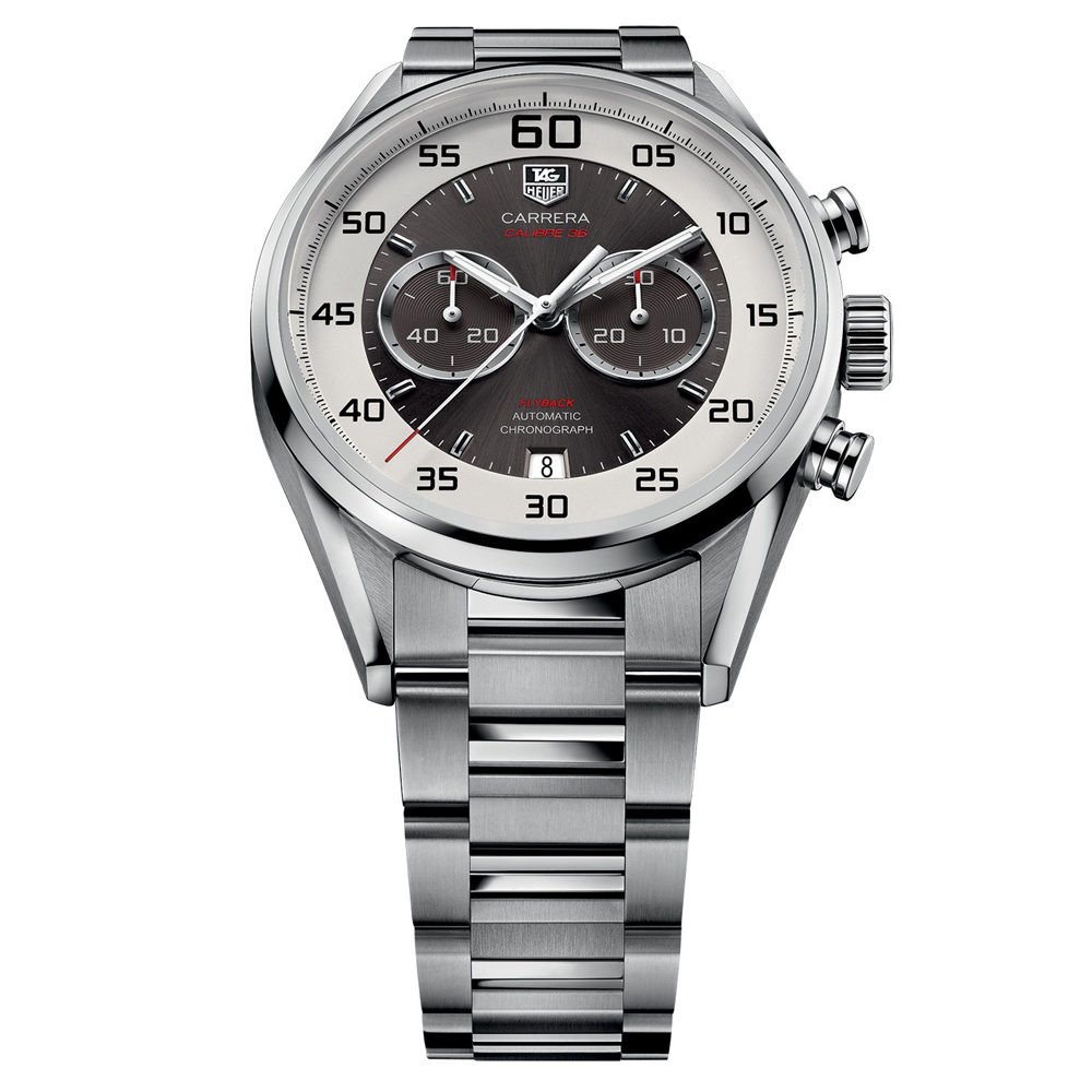 TAG Heuer Carrera Calibre 36 Automatic Flyback Chronograph 43mm ...