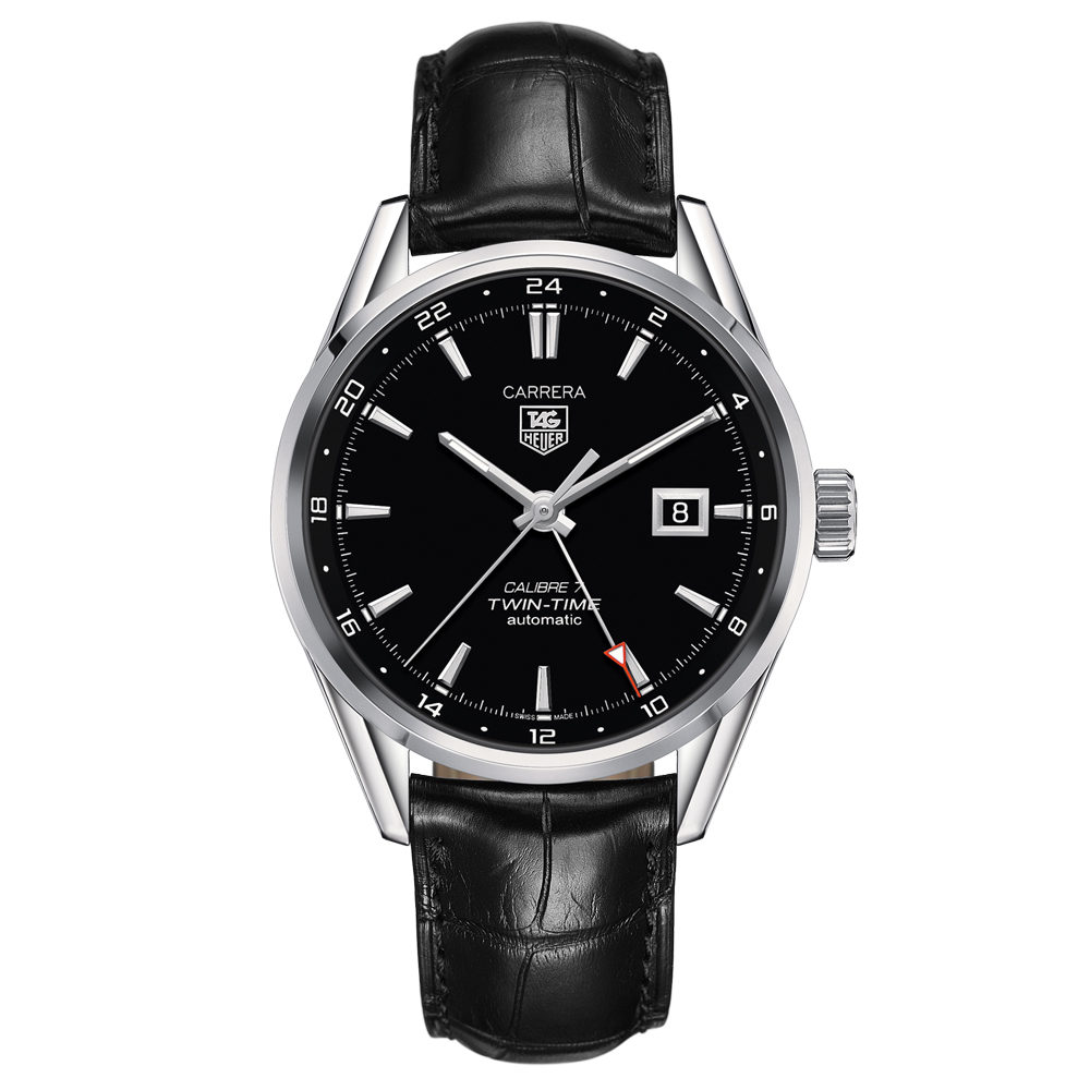 TAG Heuer Carrera Calibre 7 Twin Time Automatic 41mm | Watchonista