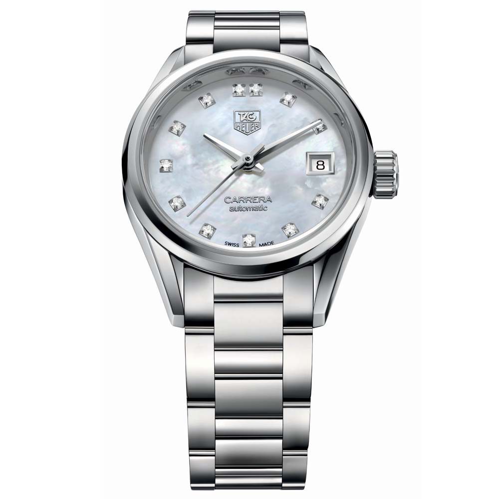 TAG Heuer Carrera Calibre 9 Automatic Diamond Dial 28mm | Watchonista