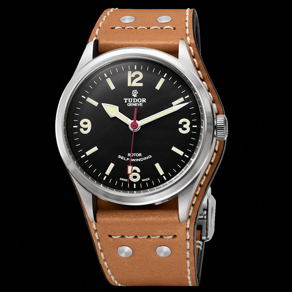 Heritage Ranger 41 mm steel case Bund leather strap | Watchonista