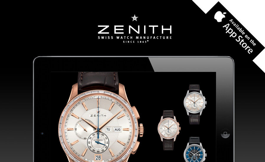 Zenith Application available on Apple Store | Watchonista