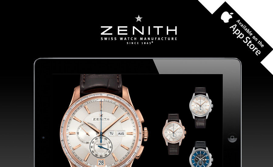 Zenith Application available on Apple Store | Watchonista