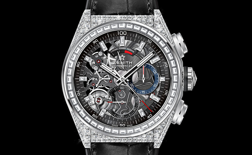 Zenith reaches for the skies with two diamond-studded Defy El Primero ...