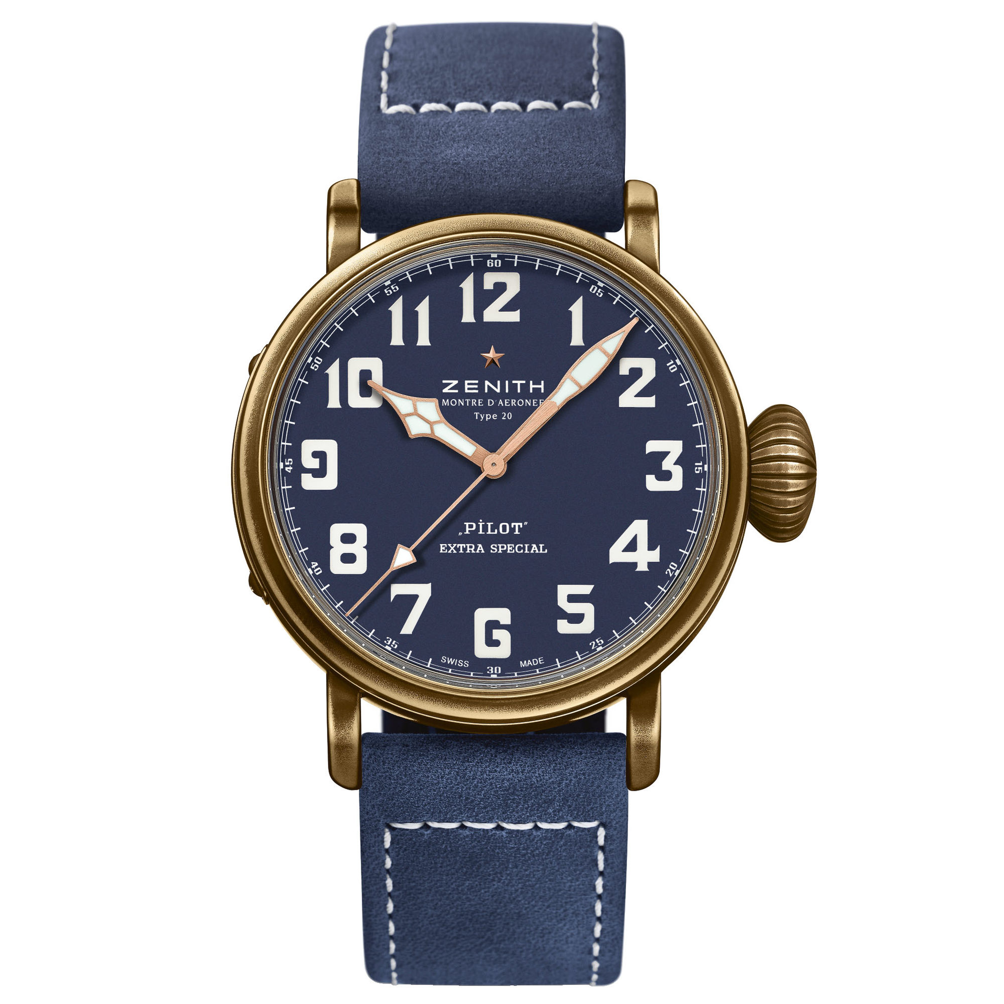 Zenith Pilot Collection Step Out In Black And Blue | Watchonista