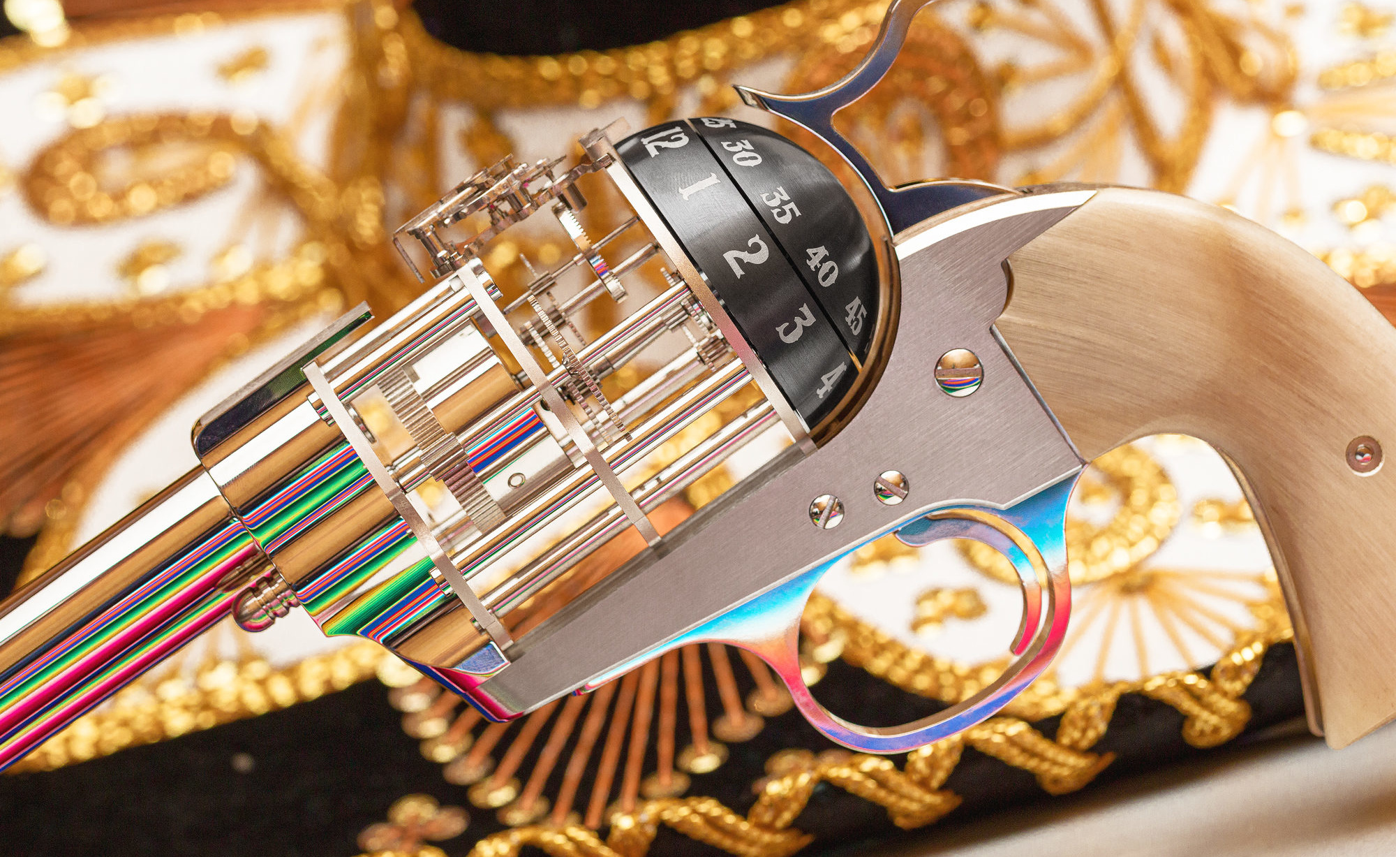 Horological Curiosity: The “Pistol” Table Clock By The Unnamed Society ...