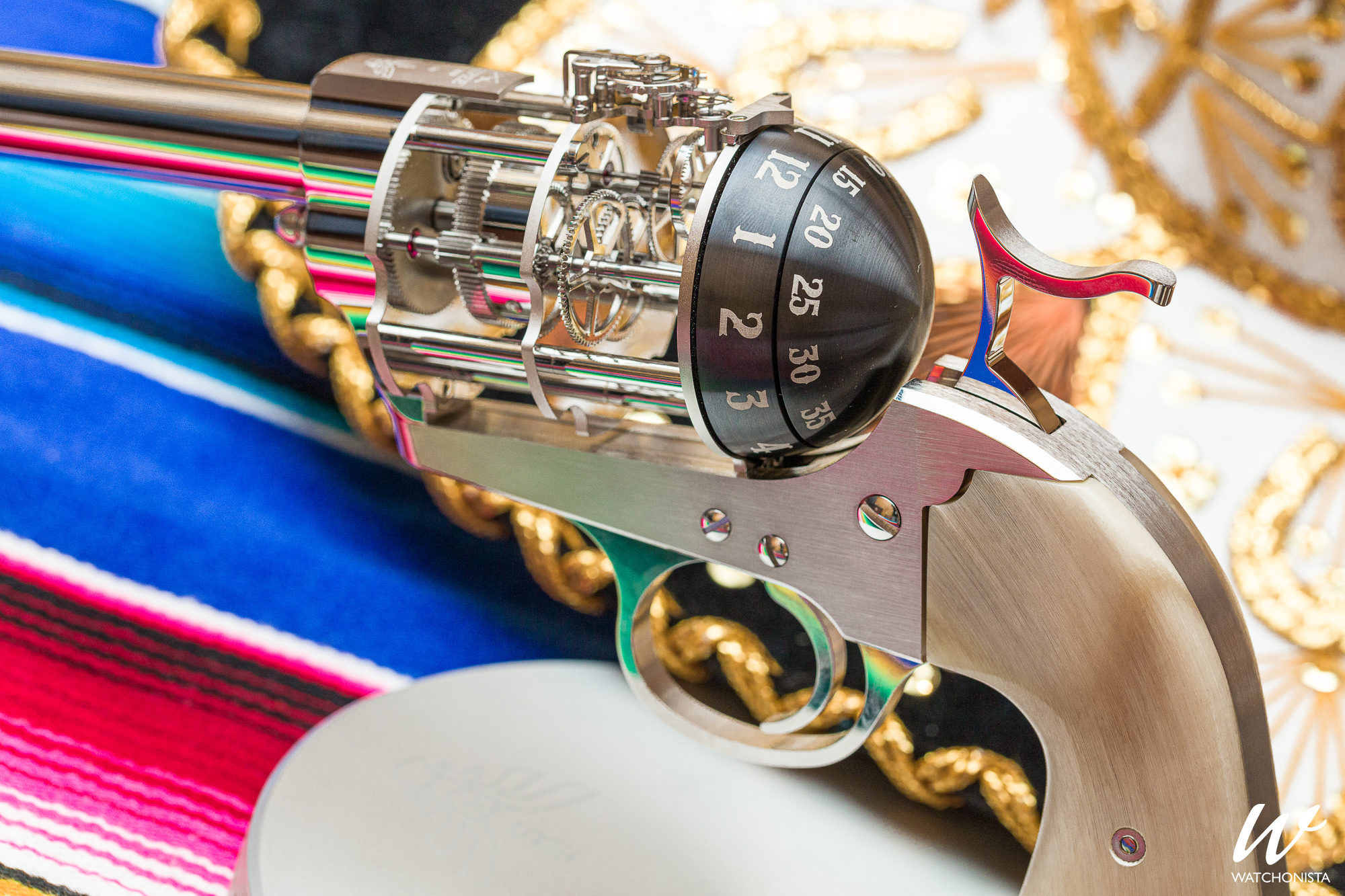 Horological Curiosity: The “Pistol” Table Clock By The Unnamed Society ...